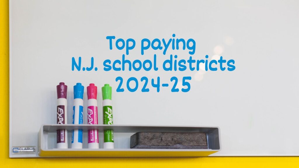 New Jersey's Top 17 School Districts Lead in Teacher Salaries ...